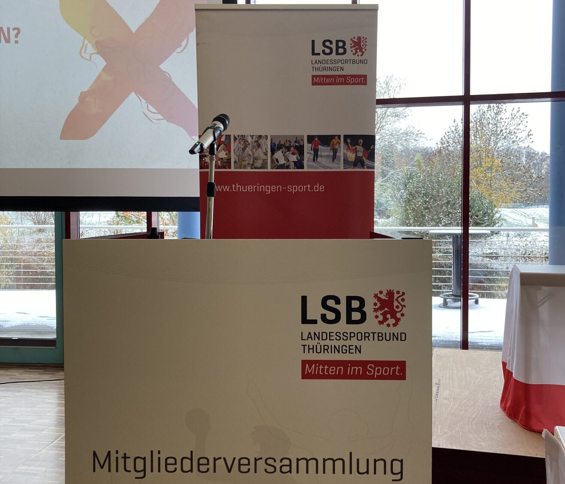TTBV zu Besuch beim LSB - Thüringer Tchoukball-Verband