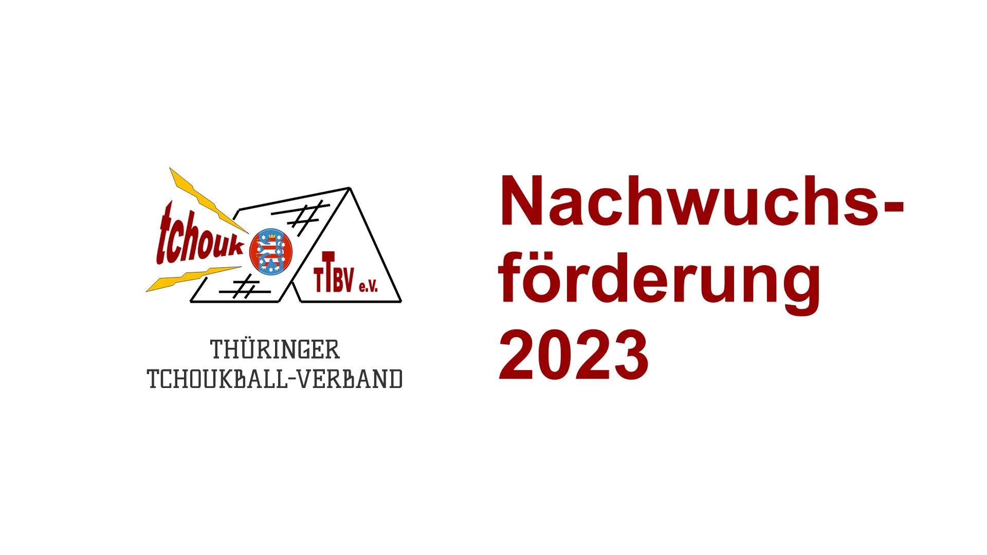 Tchoukball Nachwuchsförderung 2023 - Thüringer Tchoukball-Verband